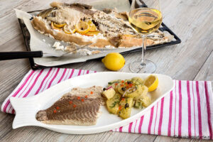 Peste copt in crusta de sare - Diva in Bucatarie