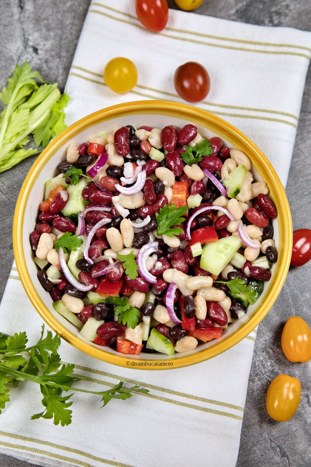 Retete de salate de post - Diva in Bucatarie